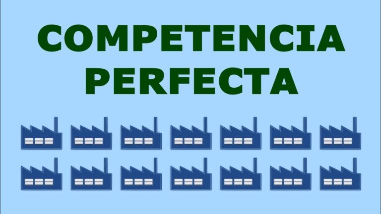 Descubre la característica clave de la competencia perfecta ...